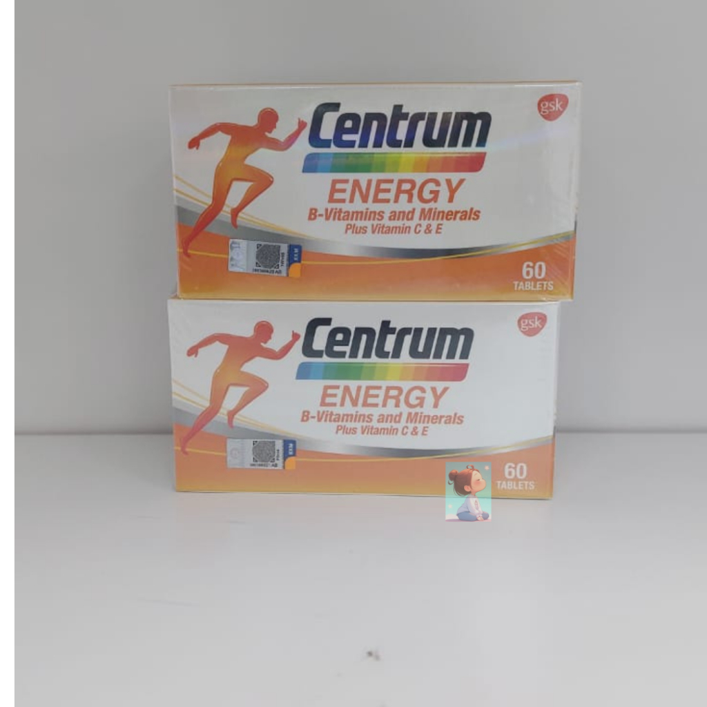 Centrum Energy Multivitamin-Multimineral Plus Vitamin C & E Exp:08/2025 ...