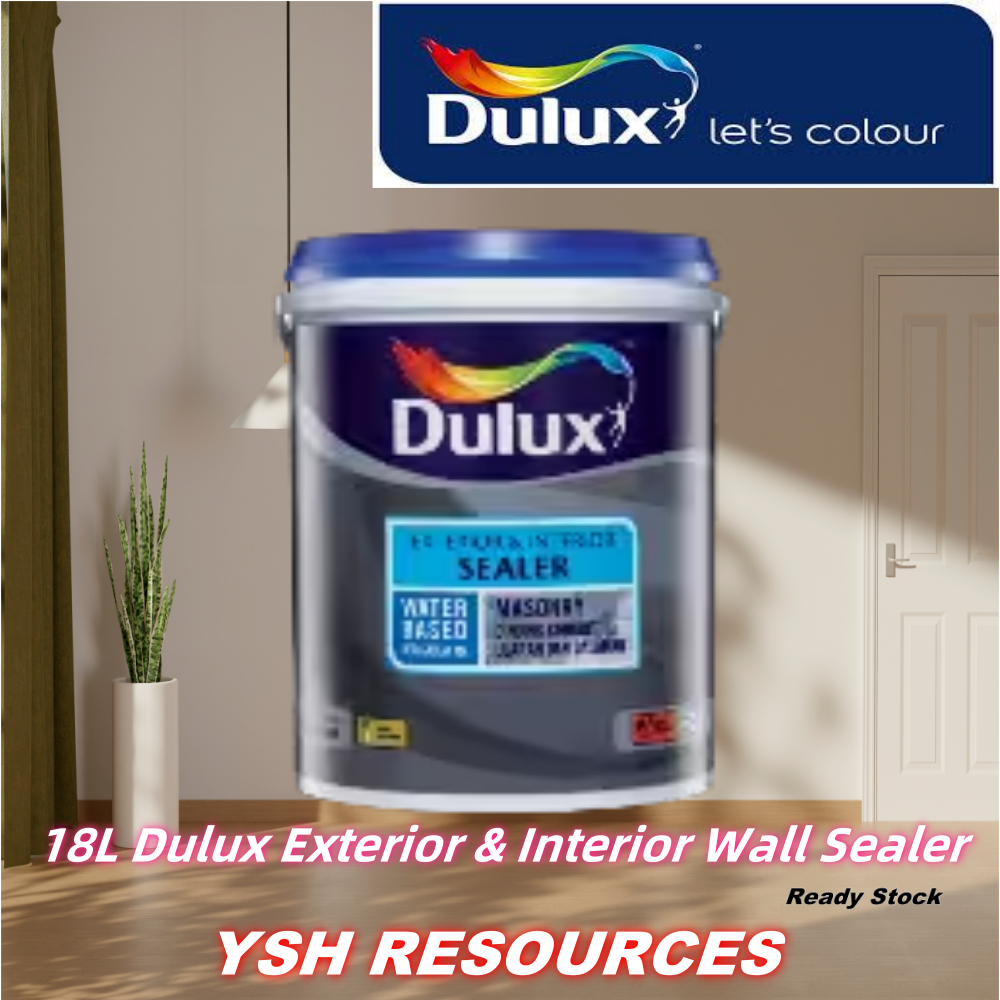 18L Dulux (15527) Exterior & Interior Wall Sealer / Cat Undercoat ...