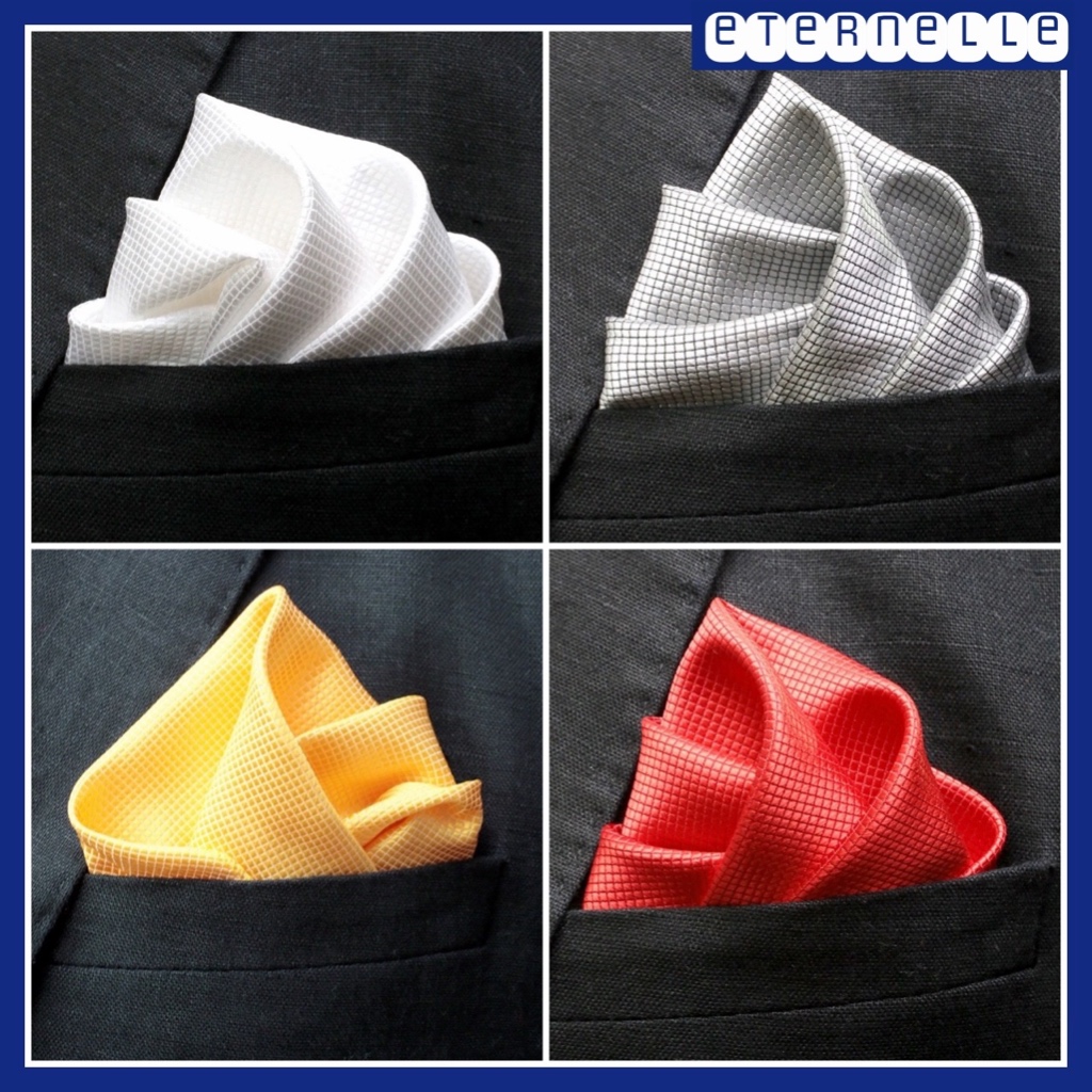 Hight Quality Men's Suit Coat Fashion Square Pocket Handkerchief ...