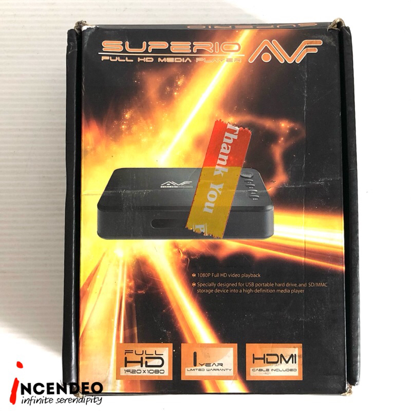AVF Superio AV Media Player AH030 | Shopee Malaysia