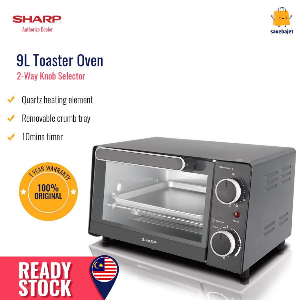 SHARP Electric Oven Toaster (9L) EO-9MTBK | Shopee Malaysia