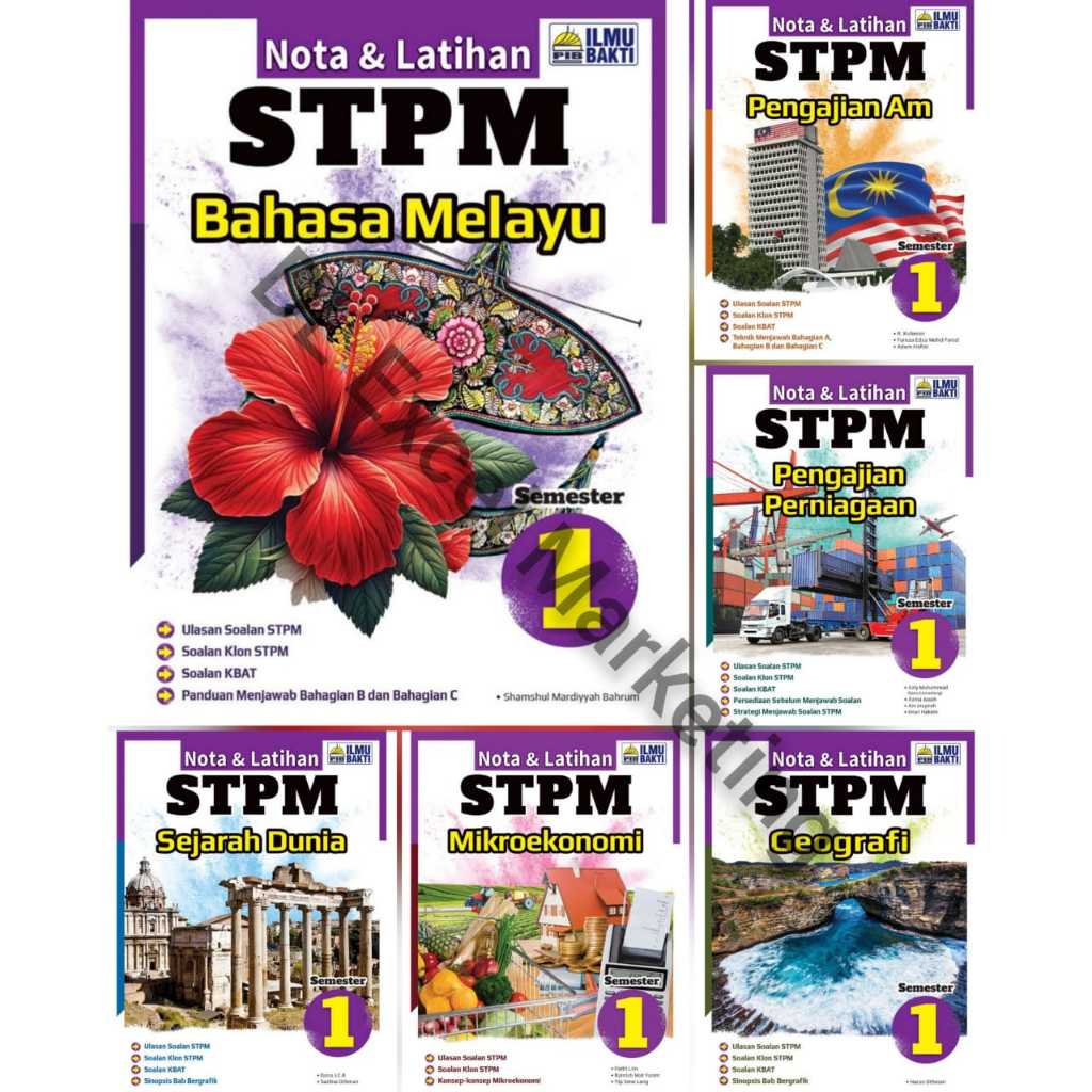 (DL) NOTA & LATIHAN STPM - SEMESTER 1 (2024) | Shopee Malaysia