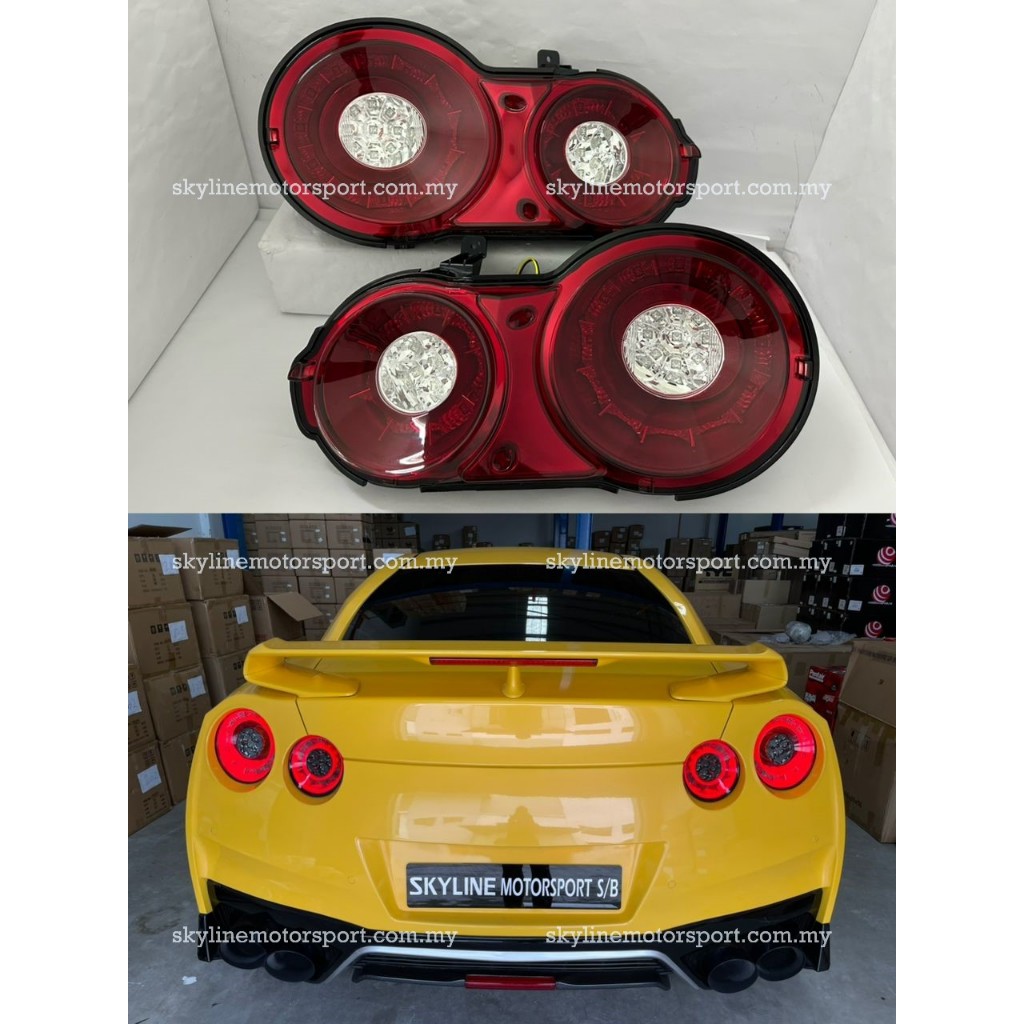 Nissan Skyline GTR R35 Led Tail Lamp Light Bar 100% Taiwan 2007 2008 ...