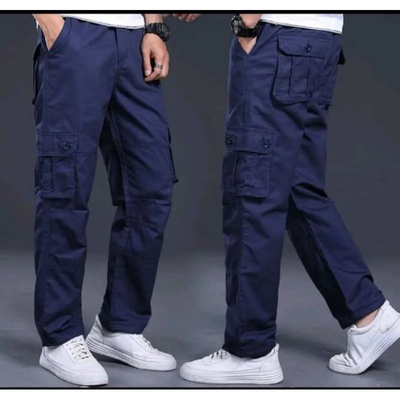 Cargo Pants Men Normal fit (28~48) Seluar Kerja Lelaki Seluar Kargo ...