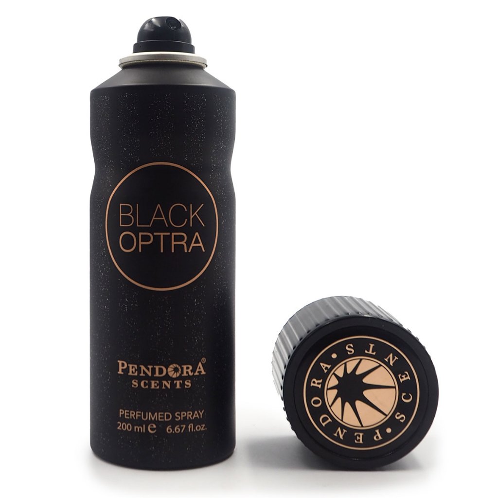 BLACK OPTRA PERFUME SPRAY BY PENDORA SCENTS 200ML , FEMININE FRAGRANCE ...
