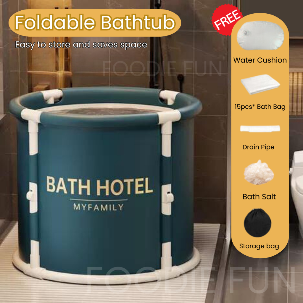 Bath Barrel Adult Foldable Keep Heat Eco-Friendly Body Bucket Children ...