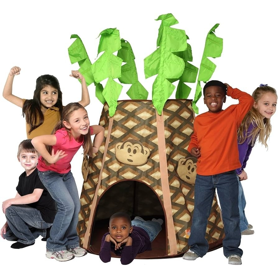 Bazoongi Play Tent Tree Monkey Hut | Shopee Malaysia
