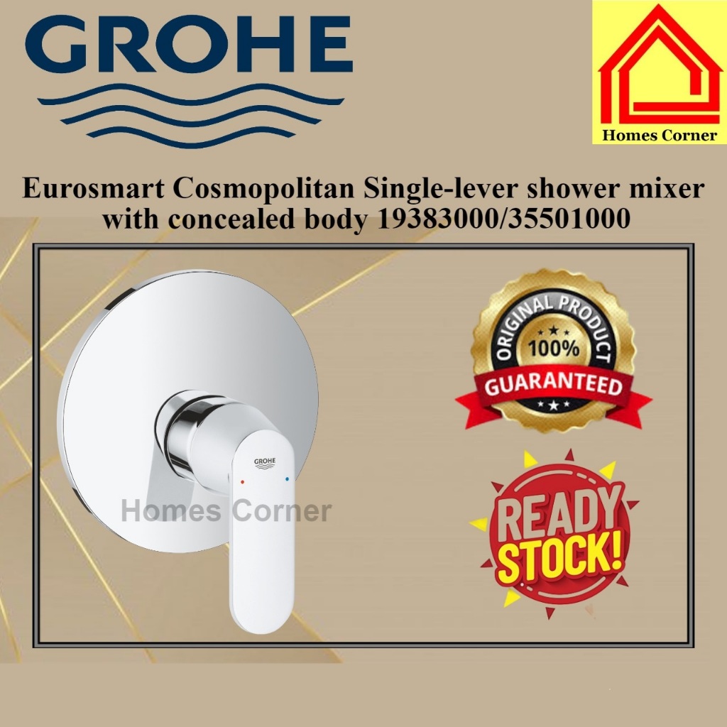 [**DISPLAY UNIT**] Grohe Eurosmart Single Lever Concealed Shower Mixer ...