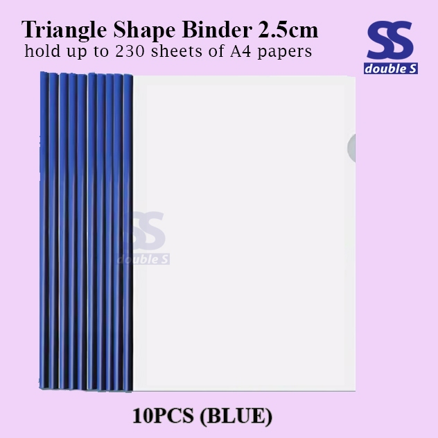 PVC Slide Binder A4 10Pcs/Report Cover/Slide Binder File/Slot File A4 ...