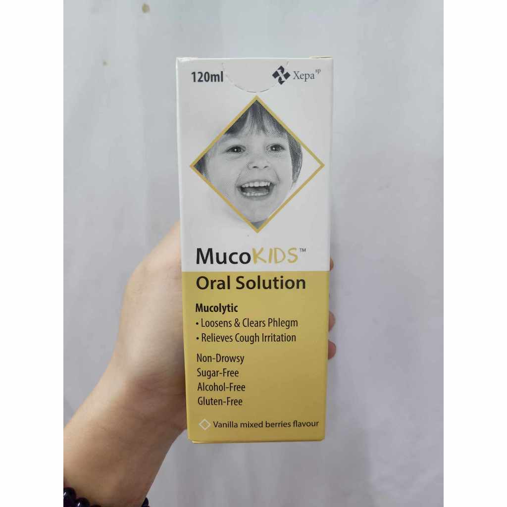 MUCOKIDS ORAL SOLUTION 120ML | Shopee Malaysia