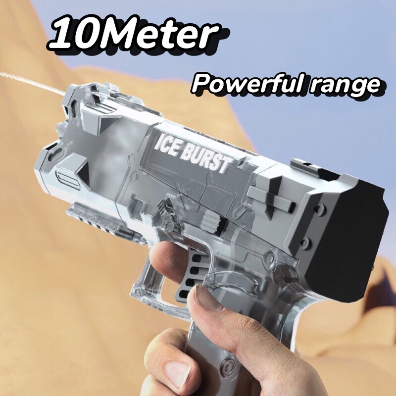 New ice explosion linkage back-loading water gun children's toys manual ...