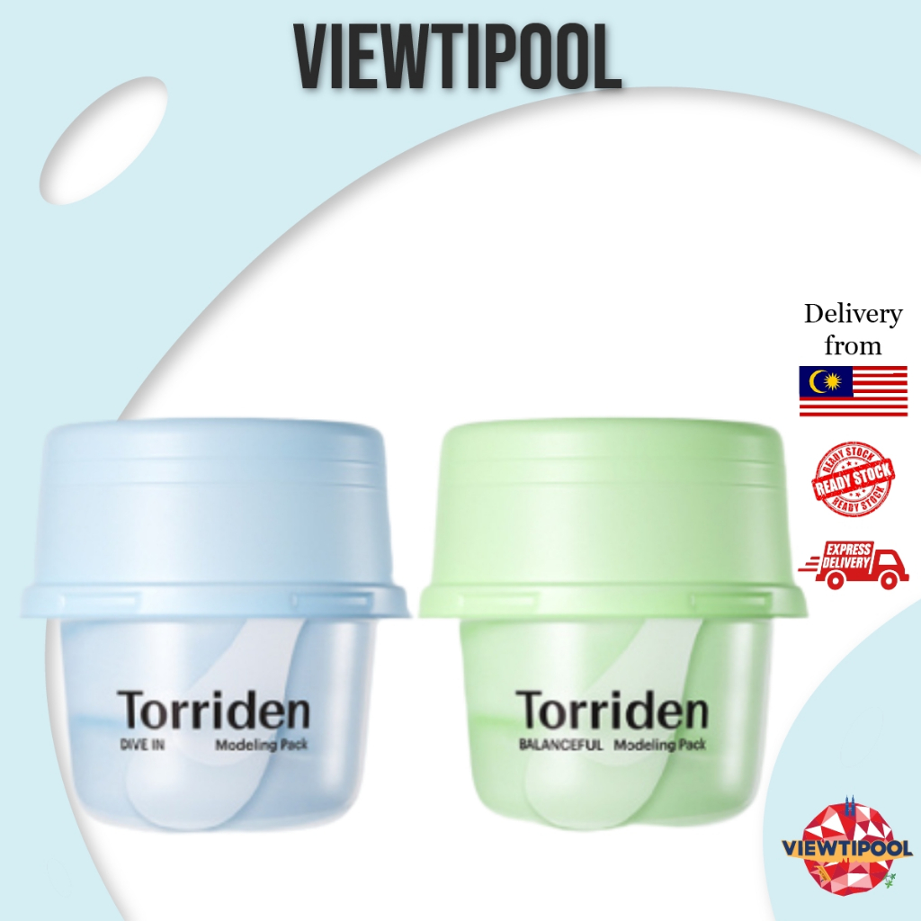Torriden Modeling Mask Pack 25g ( Dive in / Balanceful ) - Ready Stock in Malaysia | Shopee Malaysia