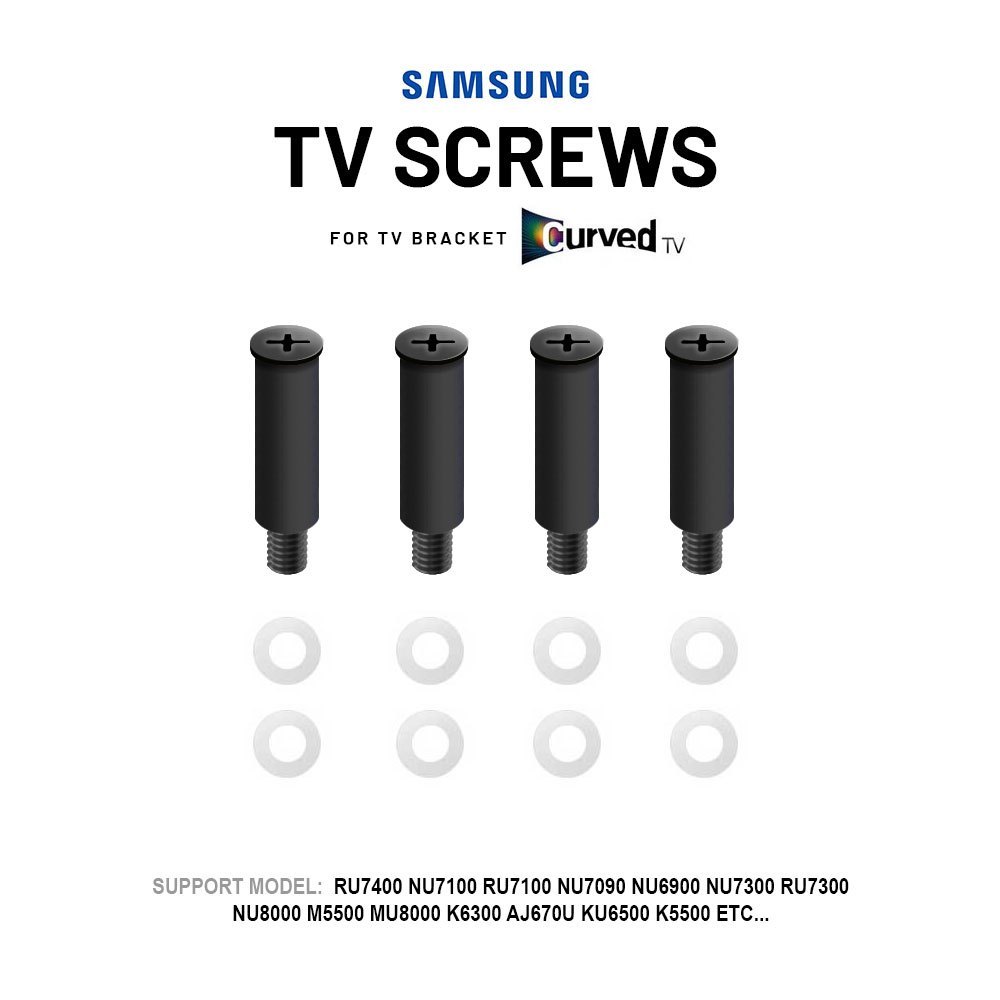 [SET] TV SCREW for CURVED TV SAMSUNG Using Spacer Alternative Adapter ...