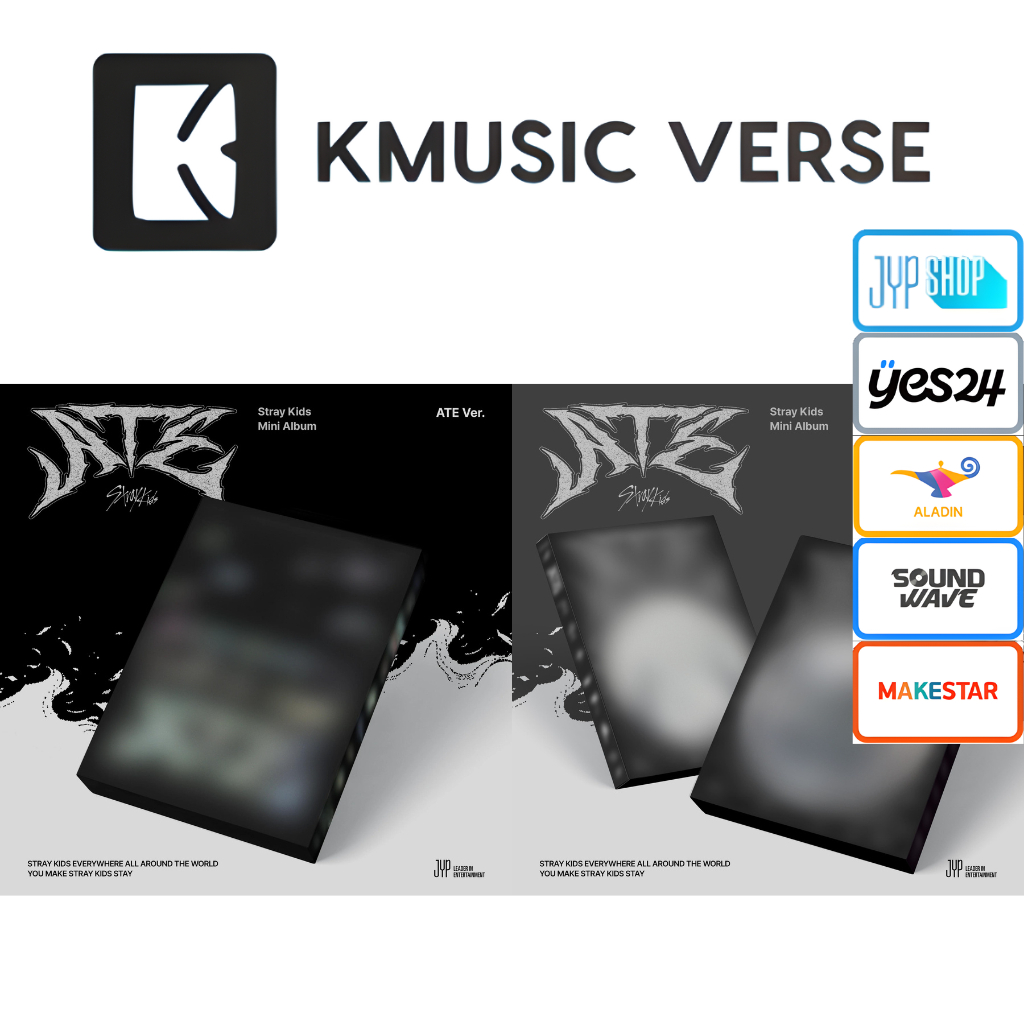 [POB] STRAY KIDS - [ATE] ALBUM LIMITED EDITION CHK CHK BOOM VER ...