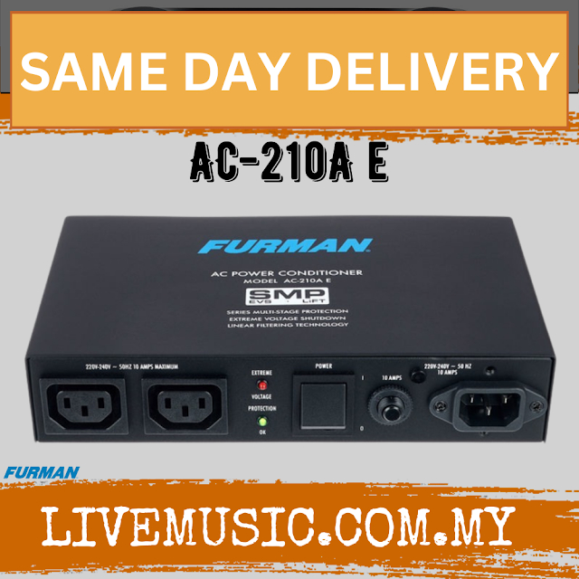 Furman AC-210A E 10A Two Outlet Power Conditioner ( AC210A / AC 210A E ) | Shopee Malaysia