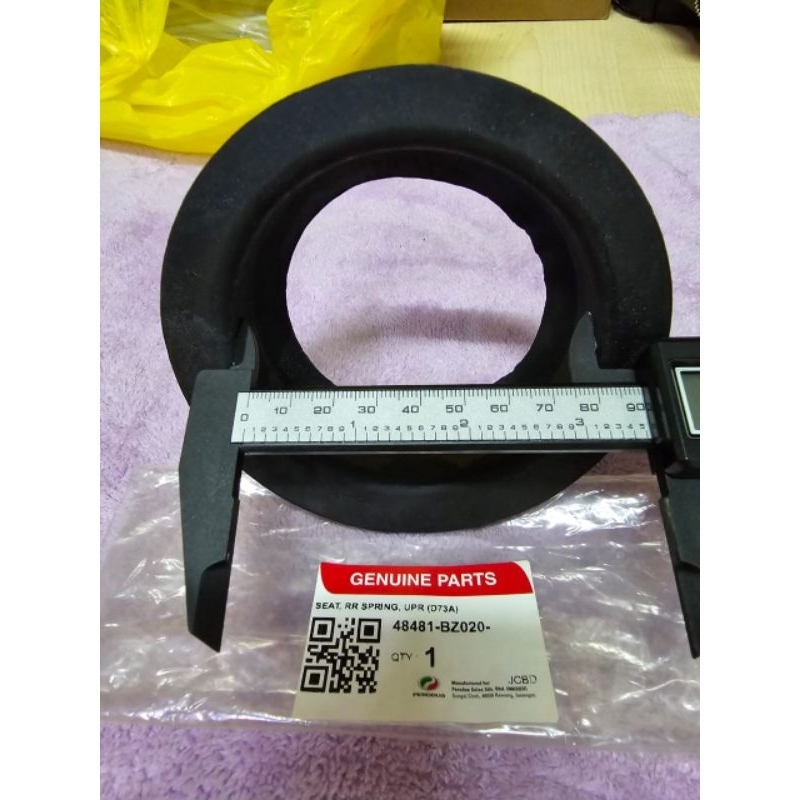 PERODUA ORIGINAL MYVI NEW GEN3 REAR COIL SPRING UPPER SEAT RUBBER 48481 ...