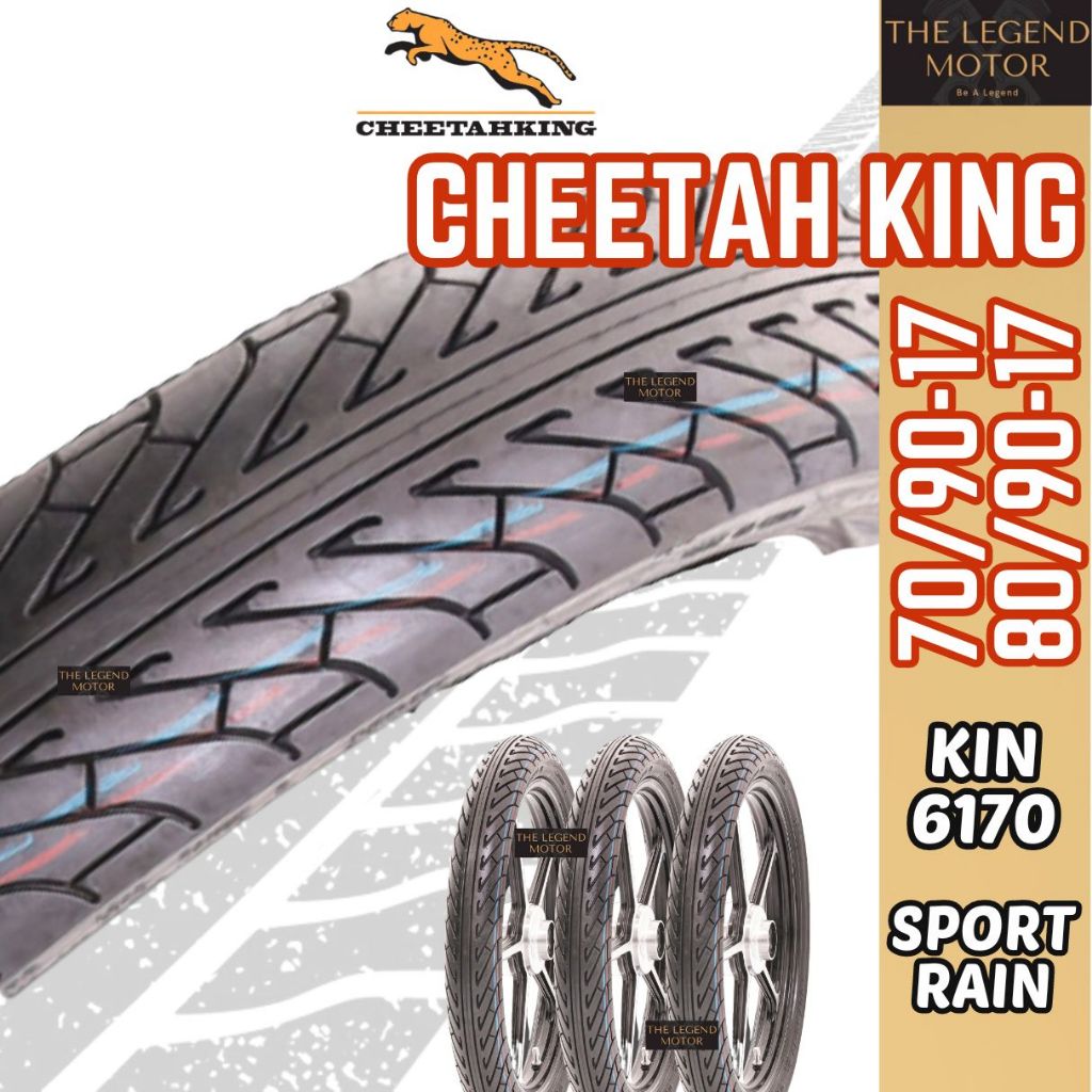 CHEETAH KING KIN 6170 Tube Type Cutting Corsa Sport Rain Tyre Tire ...