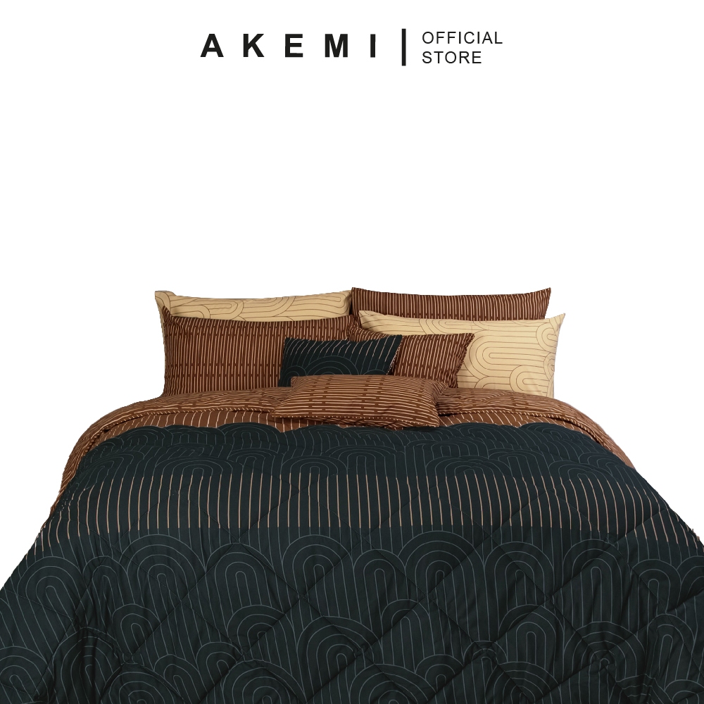 AKEMI Cotton Essentials Enclave Joy Comforter Set | 100% Cotton 700 TC ...