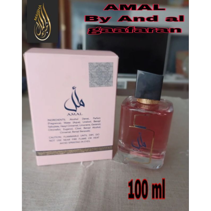 Amal - Eau De Parfum - 100ml Spray by Ard Al Zaafaran | Shopee Malaysia