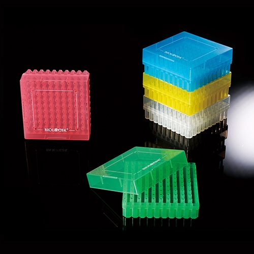 BIOLOGIX Cryogenic Storage Boxes, PP, 81-wells & 100-wells, 5 Assorted ...
