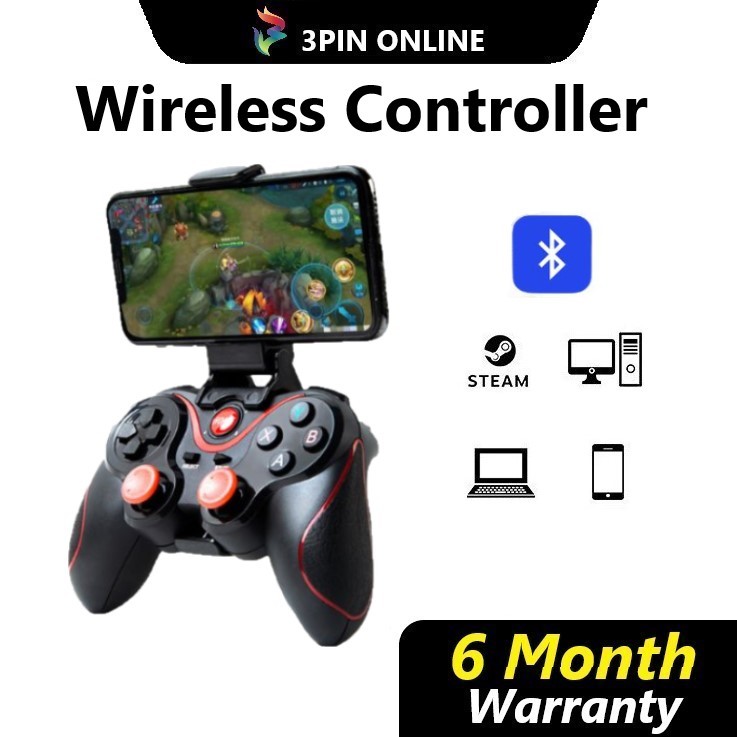T3 S3 X3 Controller Bluetooth Wireless Android Ios Gamepad Gaming ...