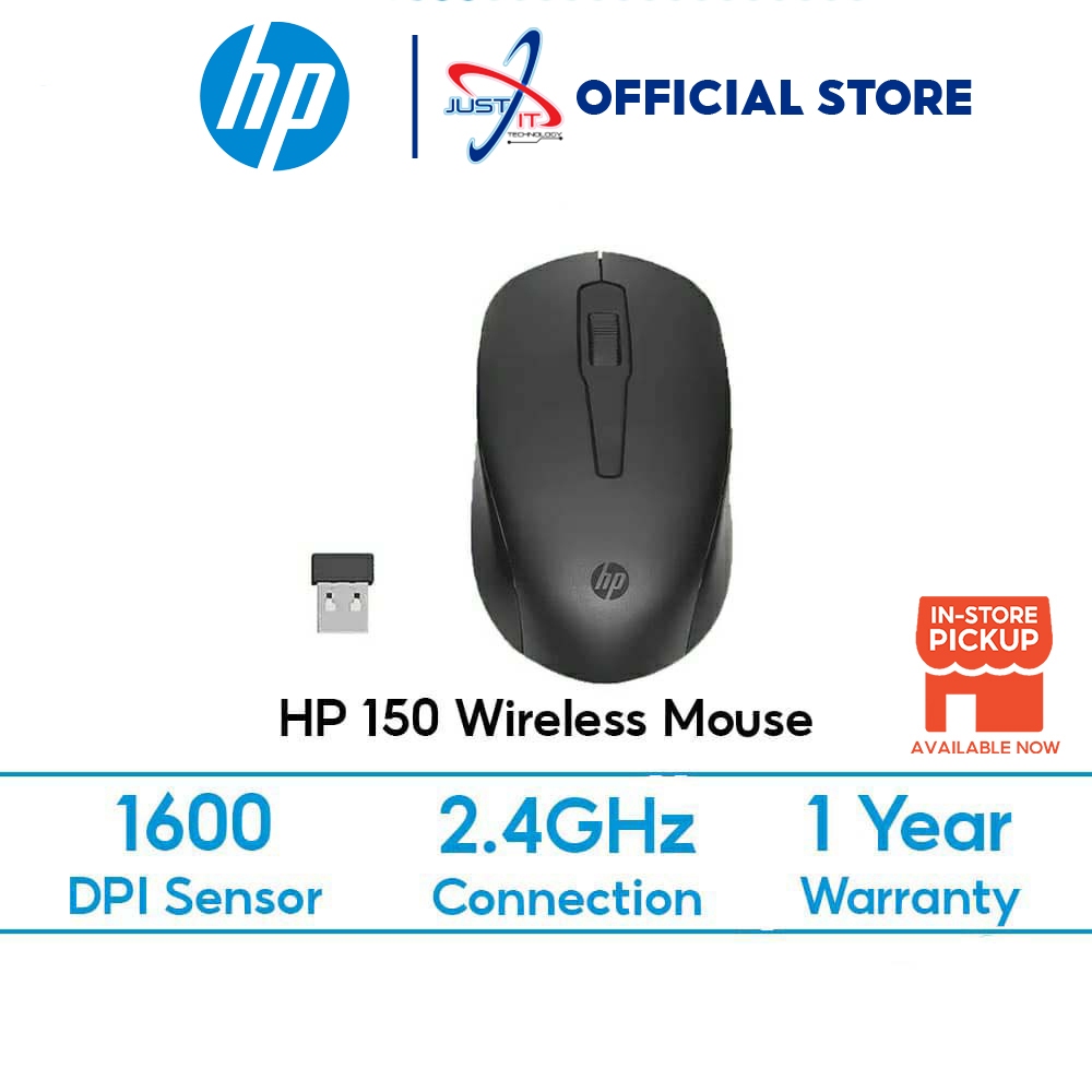 HP 150 Wireless Mouse 2S9L1AA#UUF | Shopee Malaysia