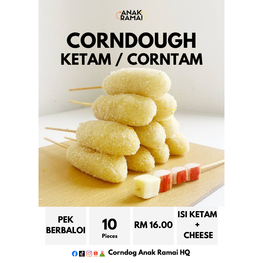 [AnakRamai] Corndough Ketam / Corntam Frozen Halal - Pek Berbaloi ...