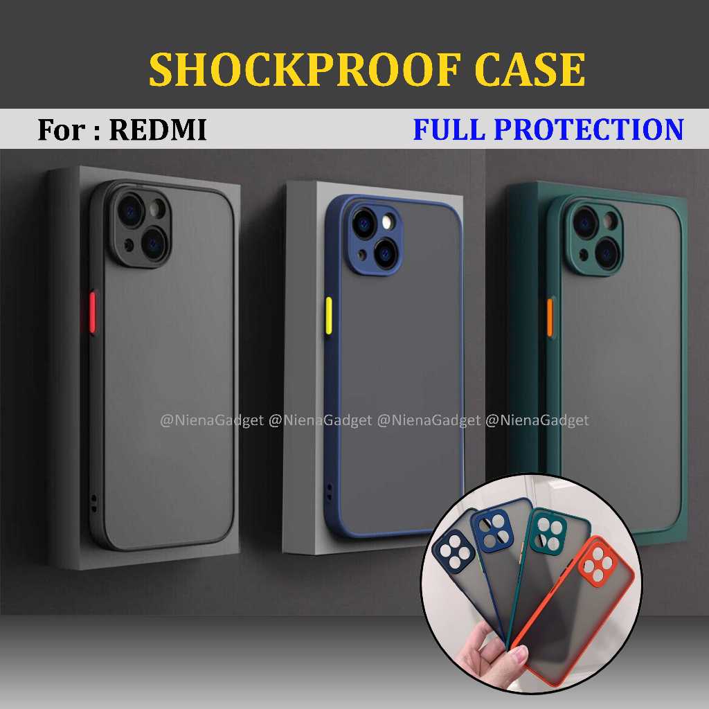 REDMI NOTE 13 12 11 10 10S 9S 4 4X 5 PLUS POCO M3 PRO 4G 5G Matte ...