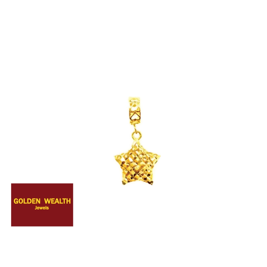 💛916 Gold Star Charms /Charm Bintang Emas 916 黄金星星吊坠 | Shopee Malaysia