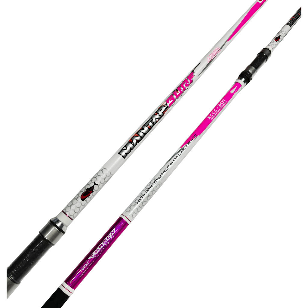 ORI G-TECH fishing rod MANTAP SURF 4253 / 4503 / 5103 White Surf Rod ...