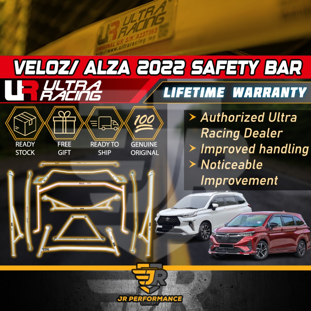 Ultra Racing Safety Bar Perodua New Alza 2022 Full Bar Chassis Handling ...