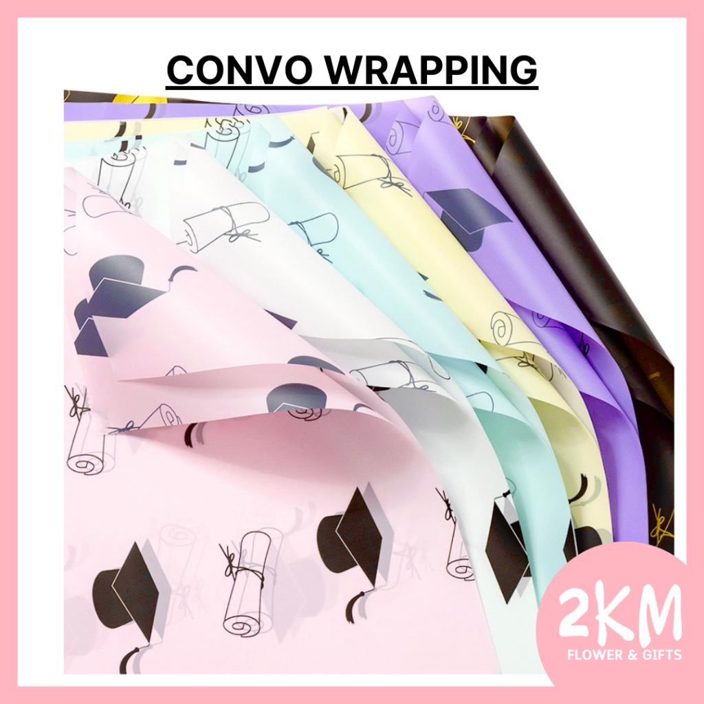 (20PCS) CONVO Waterproof Flower Wrapping Paper Bouquet Gift Florist ...