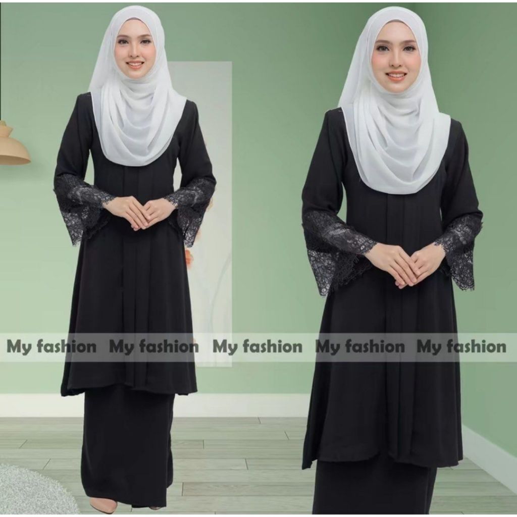 Baju Kebaya Lace di tangan, kain cey, kain sejuk | Shopee Malaysia