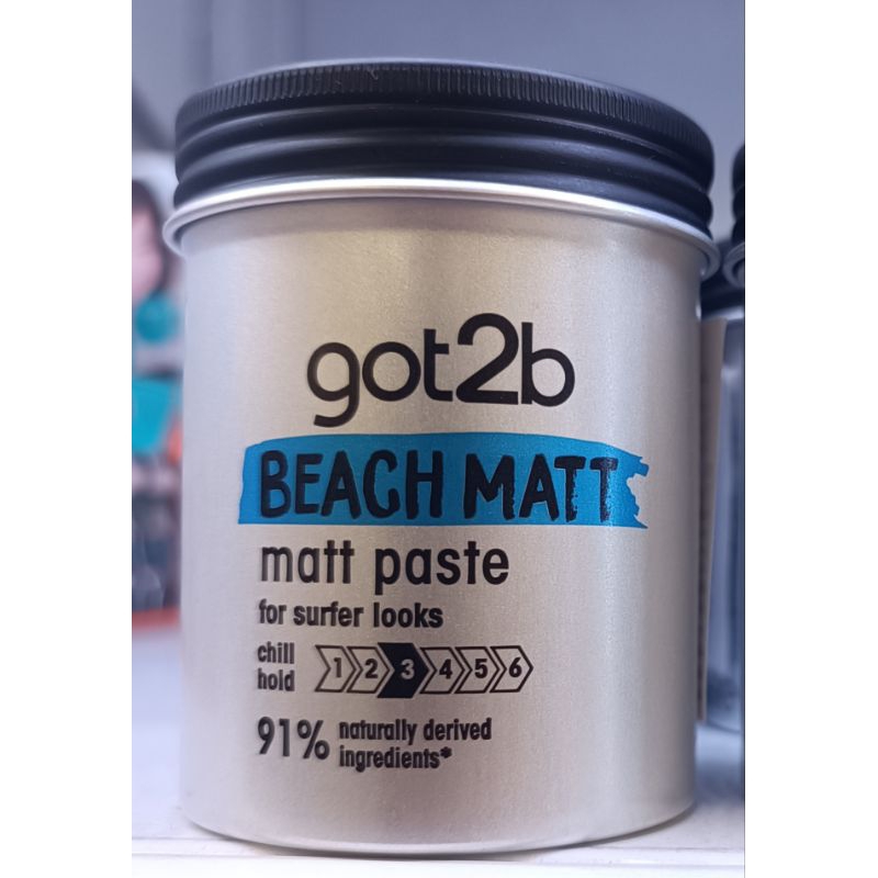 SCHWARZKOPF got2b Beach Matt Matt Paste 100 ml | Shopee Malaysia