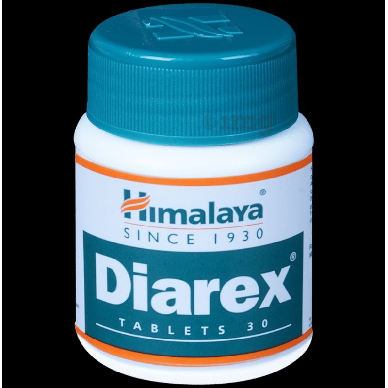 HIMALAYA DIAREX TABLETS 30'S | Shopee Malaysia