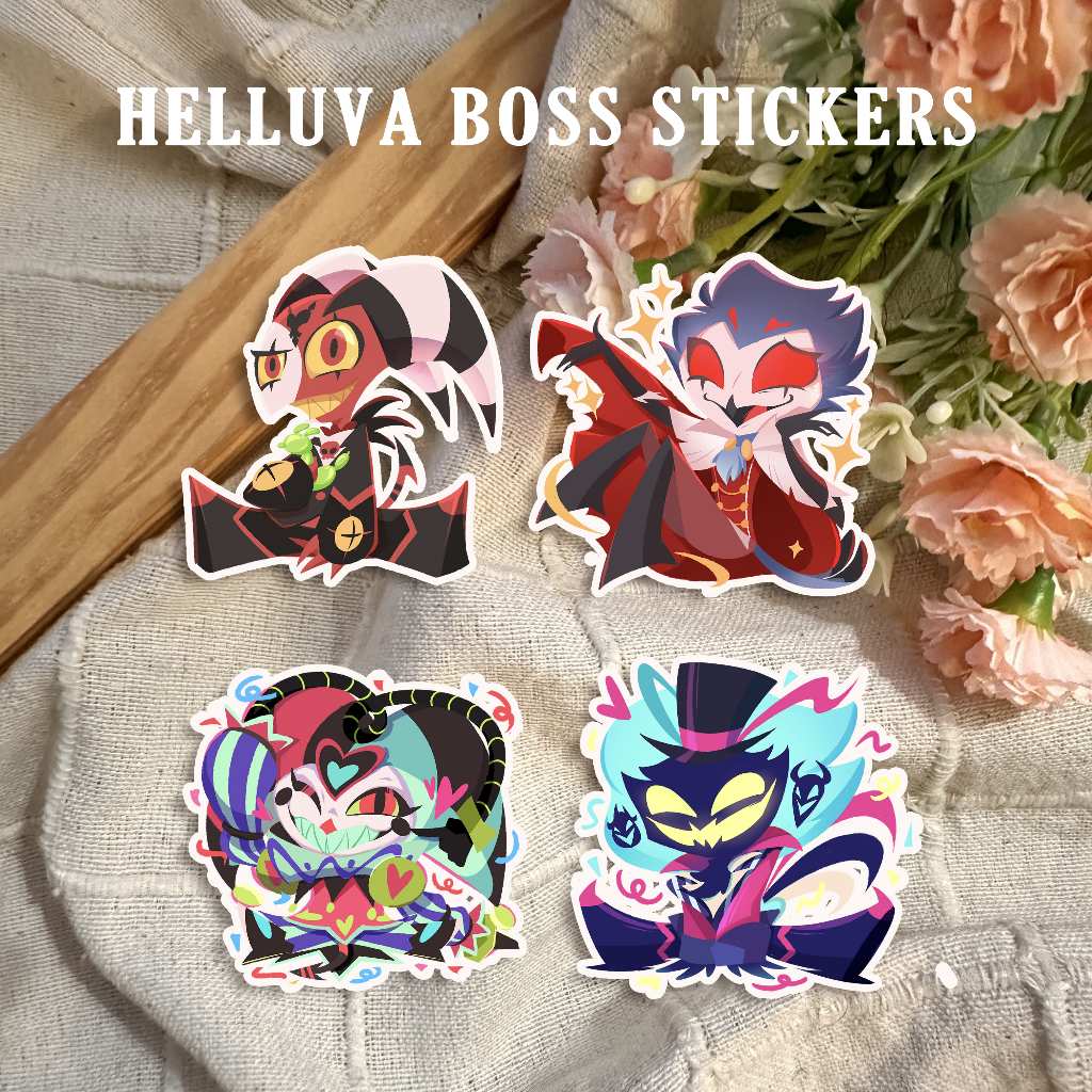 Mini Helluva Boss Stickers | Shopee Malaysia