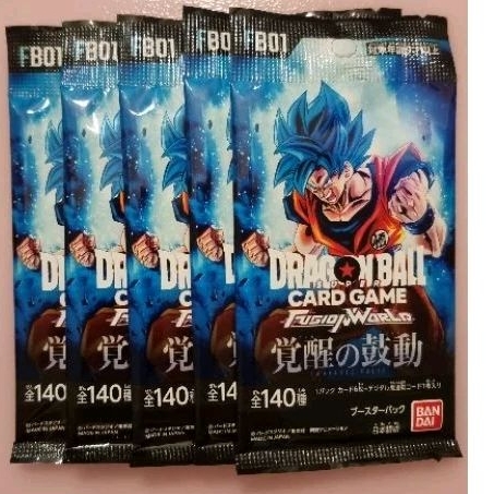 BANDAI Dragon Ball Super Card Game Fusion World FB01 Booster Pack (5 loose Packs) | Shopee Malaysia