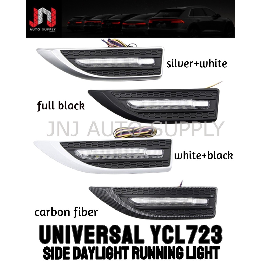 (YCL-723) universal side marker fender lamp daytime running light 3in1 ...