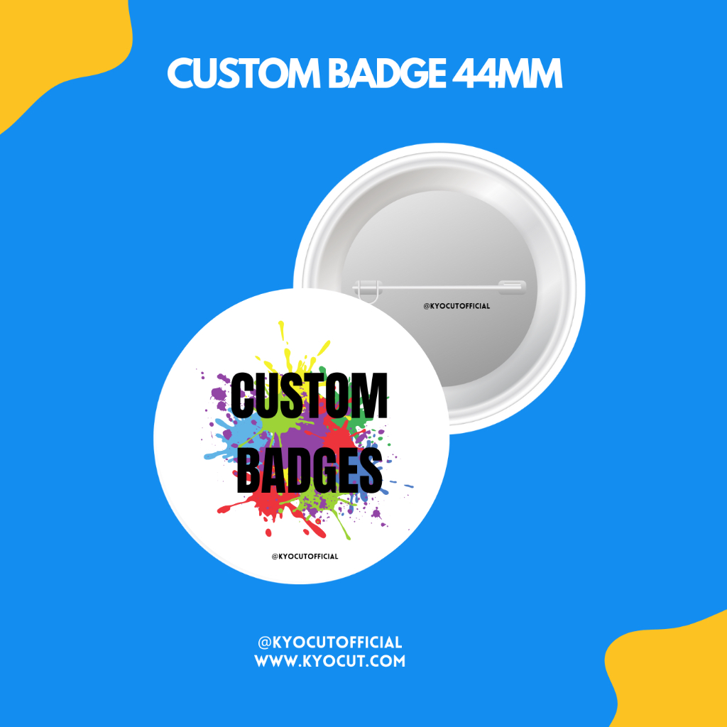 Custom Button Badge Free Design | Shopee Malaysia