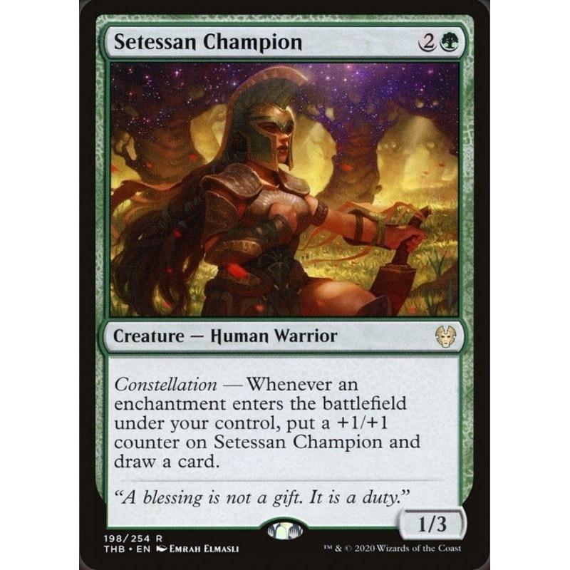 MTG Setessan Champion (THB)(Rare) | Shopee Malaysia