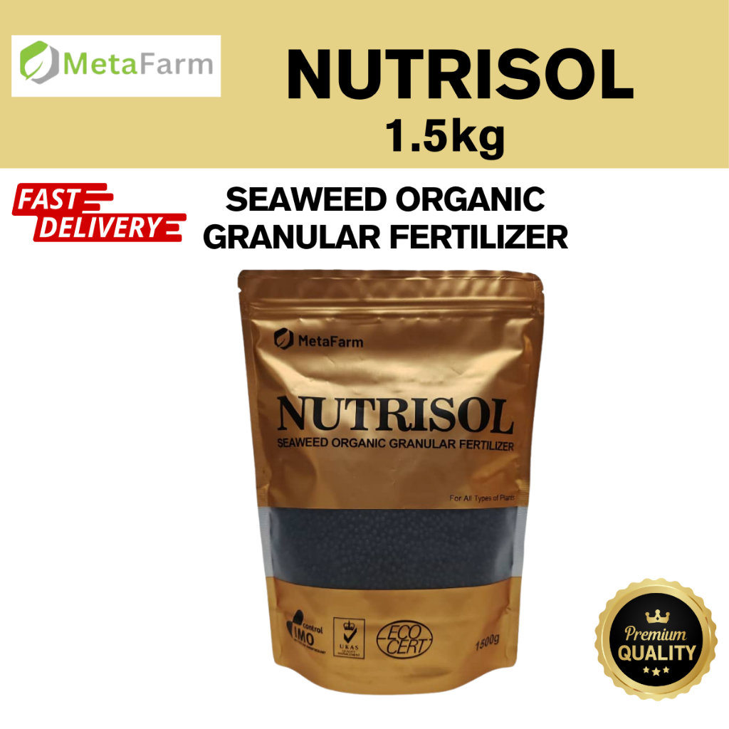 NUTRISOL Seaweed Organic Granular Fertilizer/BAJA KOPI SEEWEED 1.5KG 👍 ...