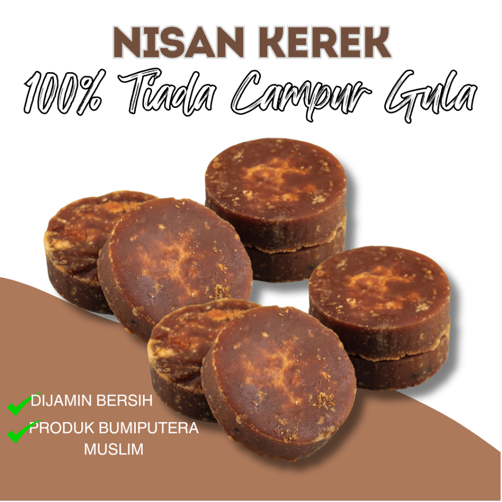 Nisey Kerek Gula Melaka Merah Kabung Nisan Kampung Kelantan | Shopee ...