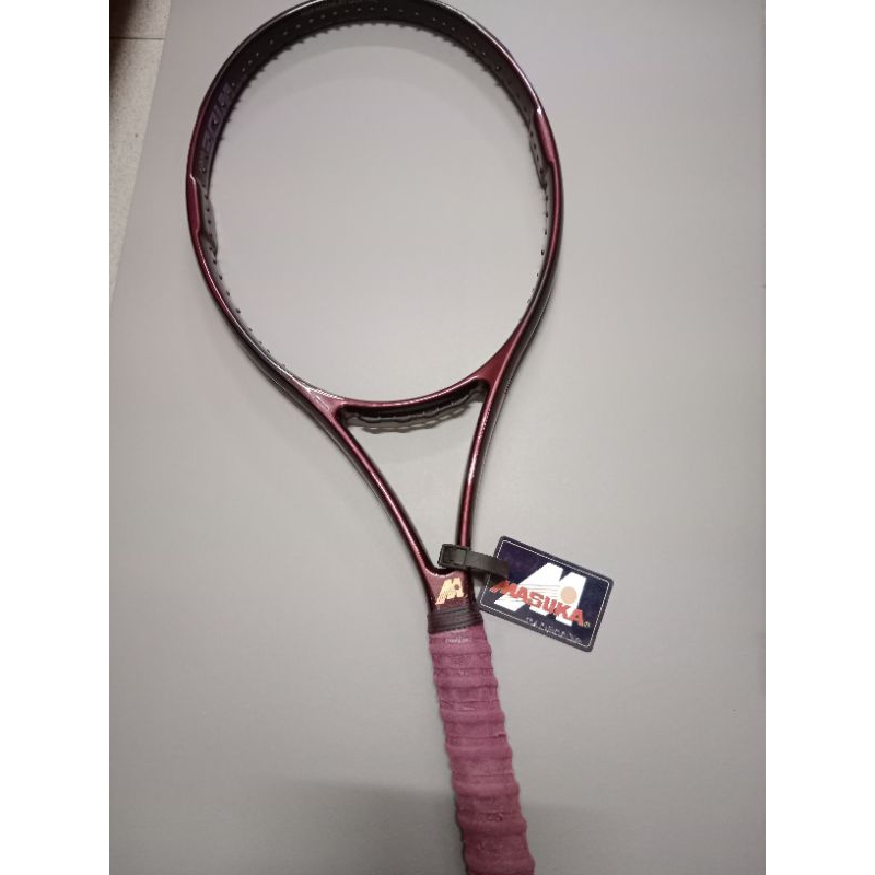 Tennis Racket HTF Vintage Masuka Graphite Aerodynamic Tennis Racquet ...