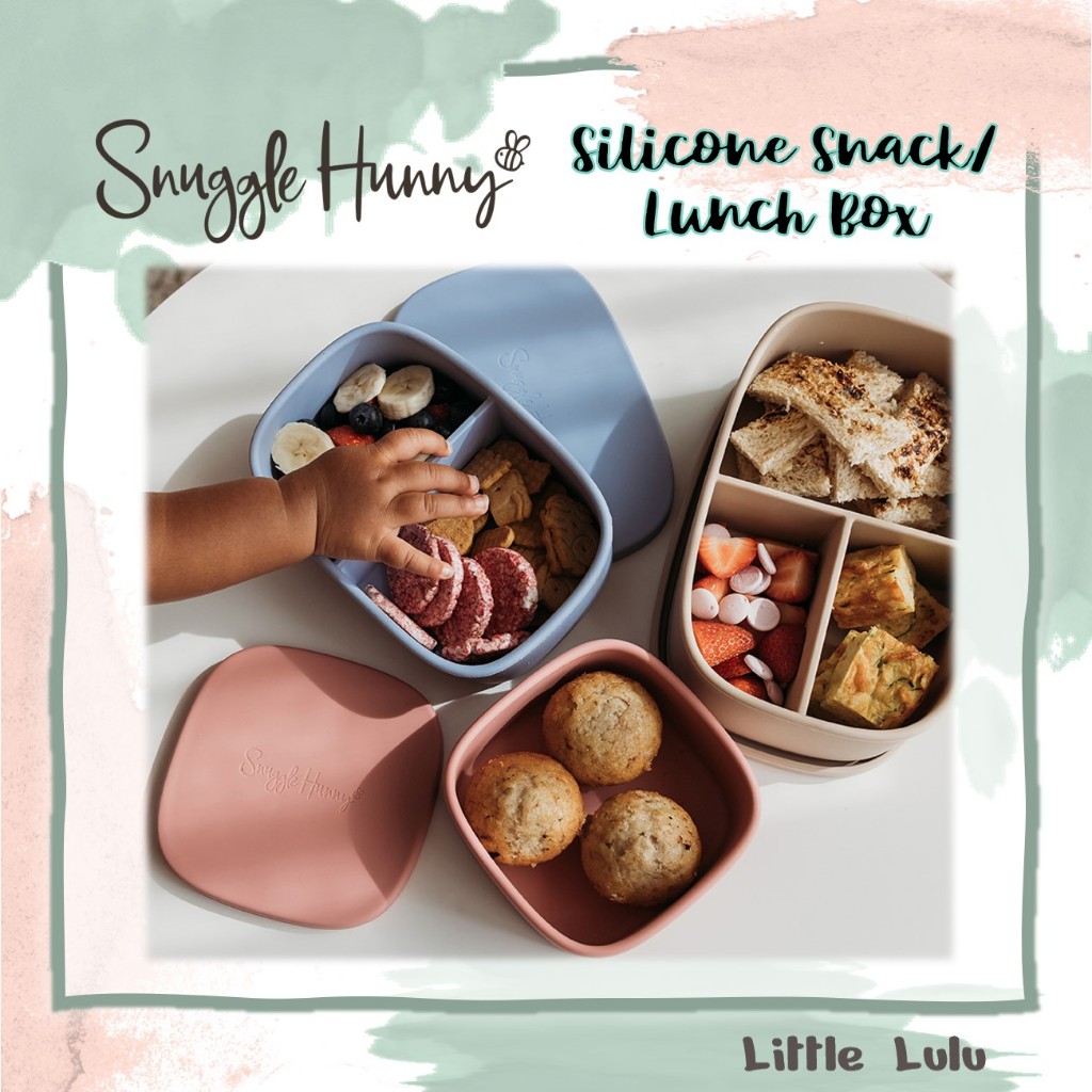 Snuggle Hunny | Silicone Snack Box / Lunch Box (Medium/Large) | Shopee ...