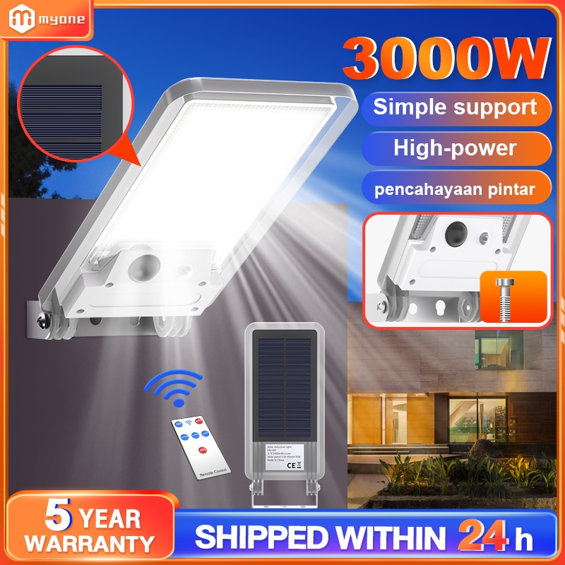Solar light outdoor lighting 600W Solar Spotlight lampu solar IP67 ...