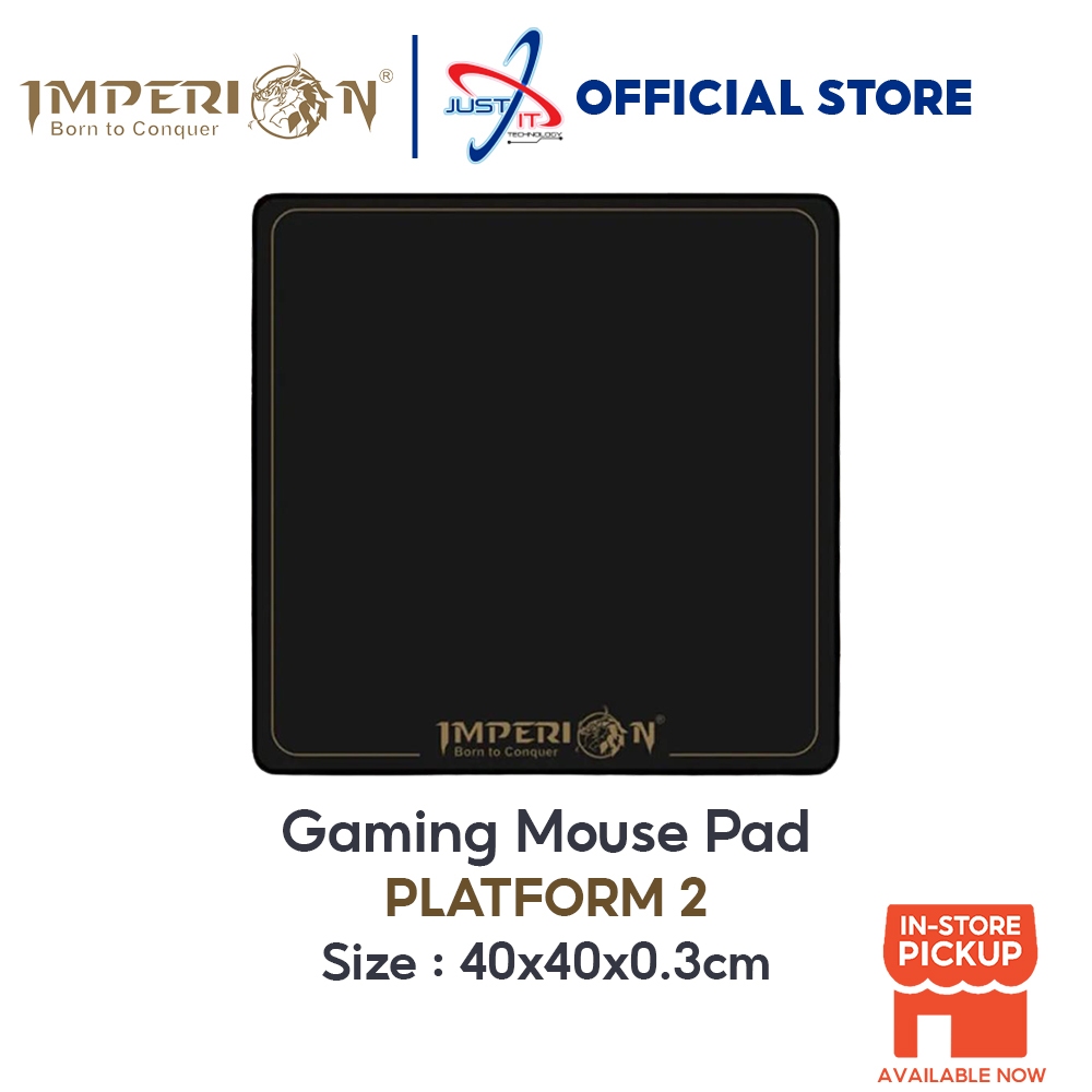 IMPERION PLATFORM 2 GAMING MOUSE PAD - (40x40x0.3cm) | Shopee Malaysia