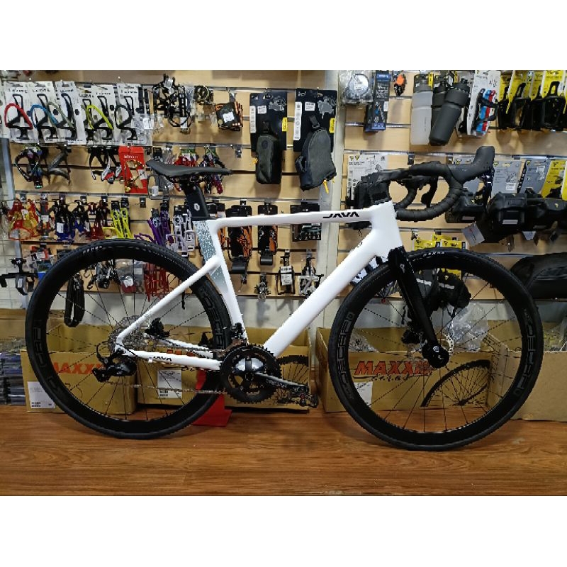 JAVA SILURO 6 TOP LTWOO Mix Shimano 105 24 SPEED Alloy ROAD BIKE ...