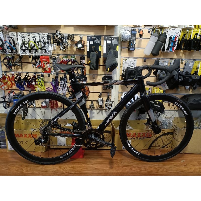 700C Java Auriga LTWOO R5 2x9 Alloy RB Road Bike bicycle | Shopee Malaysia