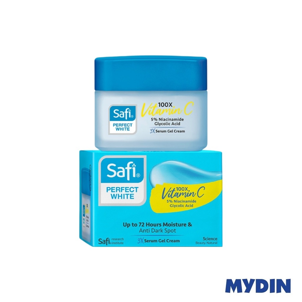 Safi Perfect White 3x Serum Gel Cream Moisturiser (45g) | Shopee Malaysia