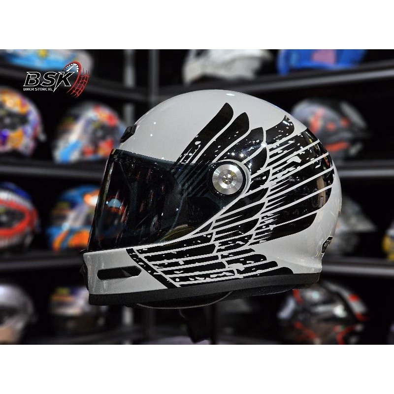 Original Rymic V80 Wing Vintage/Retro/Classic/Cafe Racer Helmet ...